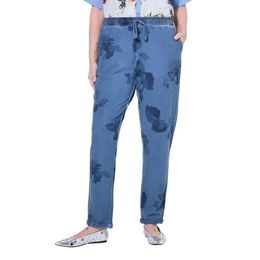 MIAMODA Schlupfhose in blue denim | Gr.: 46