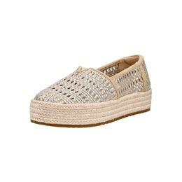 Toms Shoes TOMS Halbschuhe in Beige/Gold | Gr.: 38