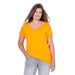 LAURAS&Oslash;N Shirt in kr&auml;ftiges orange | Gr.: 52/54