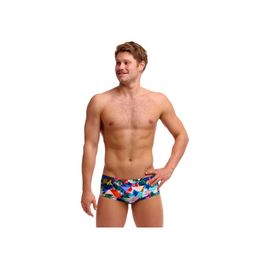 Funky Trunks Palm Prism Badeshorts chlorresistent und schnelltrocknend in bunt | Gr.: S