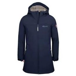 Softshellmantel Trollkids "GIRLS KRISTIANSAND COAT", Kinder, Gr. 152, blau (navy), Obermaterial: 94% Polyester, 6% Elasthan, normal, M&auml;ntel, f&uuml;r Kinder und Jugendliche, mit Teddy-Fleece-Futter