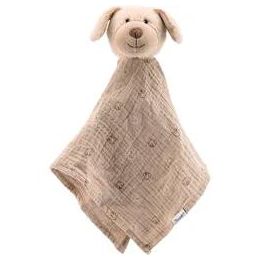 Schmusetuch Sterntaler "Hund Lucky, L", Baby, beige (sand), Musselin, Polyester, Schnuffelt&uuml;cher