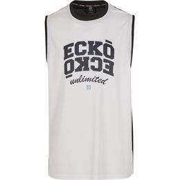 Ecko Unltd. Tanks & Camis in bright white/jet black | Gr.: M