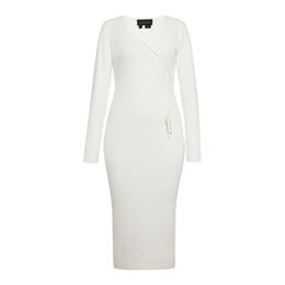NAEMI Damen Kleid in Wollweiss | Gr.: XL