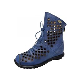 Laura Vita Schn&uuml;rstiefel Lara Vita Sommerstiefel in Blau | Gr.: 39