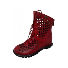 Laura Vita Schn&uuml;rstiefel Lara Vita Sommerstiefel in Rot | Gr.: 38