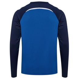 Hummel Hoodie "Lead 2.0 Crew Sweat" in Blau | Gr.: XXL