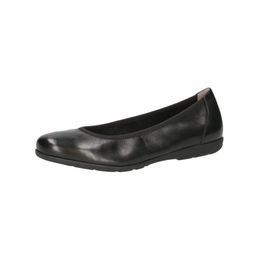 Caprice Ballerina in BLACK NAPPA | Gr.: 39