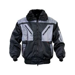 CRAFTLAND Pilotenjacke in schwarz/grau | Gr.: XXL