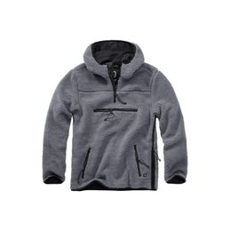 Brandit Bekleidung Teddyfleece in anthrazit in anthrazit | Gr.: S