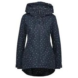 alife and kickin Winterjacke ALIFE & KICKIN "Damen LilouAK B Winterjacke, gef&uuml;tterte Jacke", Damen, Gr. XS, blau (marine), 100% Polyester, Jacken Winterjacke