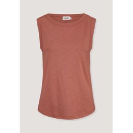 hessnatur Jersey Top in pfirsichrot | Gr.: 42