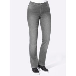 WITT WEIDEN Thermo-Jeans in grey-denim | Gr.: 19