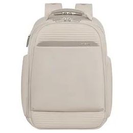 Tagesrucksack Samsonite "PARALUX", Gr. B/H/T: 33cm x 43cm x 17,5cm, stone grau, Polyester, Rucks&auml;cke