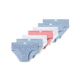 Schiesser Slip 7er Pack in Blau/Wei&szlig; | Gr.: 116