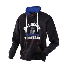 Uncle Sam Sweatshirt in schwarz/marine/orange | Gr.: S