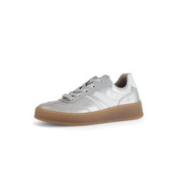 Gabor Sneaker low in silber | Gr.: 40,5