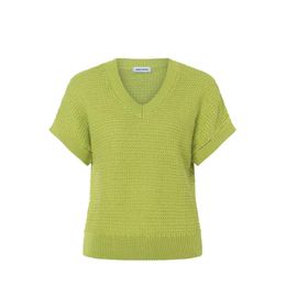 More & More More & More legerer Kurzarmpullover in pistachio | Gr.: 34