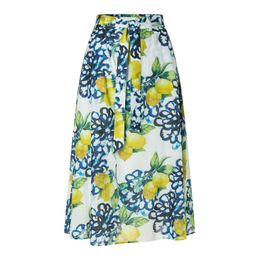More & More More & More sommerlicher, weiter Printrock in lemon print | Gr.: 40