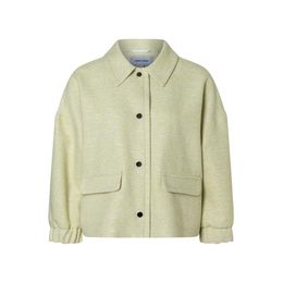 More & More More & More leichter, melierter 3/4 Arm-Blouson in pistachio | Gr.: 38