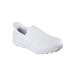Skechers Sicherheitshalbschuh NAMPA - BROXTIN SLIP-INS WHT in wei&szlig; | Gr.: 40