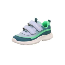 Superfit Sneaker RUSH in Gr&uuml;n/Hellblau | Gr.: 31