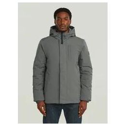 G-Star Raw Parka G-STAR "Clean Vodan Padded Hooded Jacke", Herren, Gr. XXL, gs grau, Obermaterial: 54% Elastomultiester, 46% Polyester, Jacken Parka