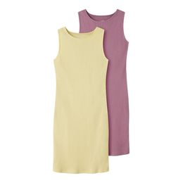 TWO SOON Kleid in Pastel Yellow | Gr.: 110/116