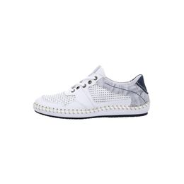 KRISBUT Sportliche Schn&uuml;rschuhe in Wei&szlig; | Gr.: 41