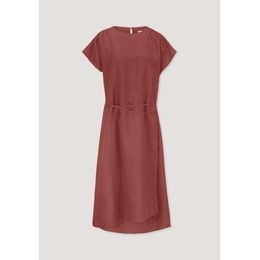 hessnatur Kleid in terrakotta | Gr.: 48