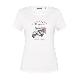 Zero Shirt mit Print in Patch Cream/Pink | Gr.: 38