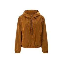 Rich & Royal Rich & Royal Short Hooded Wind Breaker in Cinnamon | Gr.: 42
