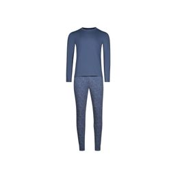 Skiny Schlafanzug in Blau | Gr.: XXL