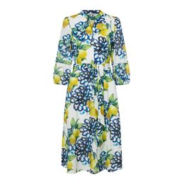 More & More More & More sommerliches 3/4 Arm, Hemdblusenkleid in lemon print | Gr.: 32