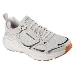 Sneaker Skechers "EDGERIDE-EXODIS", Herren, Gr. 43, beige (hellbeige), Lederimitat, Mesh, Schuhe Sneaker, Trainingsschuh, Trekkingschuh mit Relaxed Fit Passform