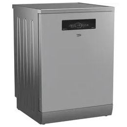 Beko Standgeschirrsp&uuml;ler "BDFN36550XP", Energieeffizienz: B (A-G), grau, B:59,8cm H:85cm T:60cm, Geschirrsp&uuml;ler