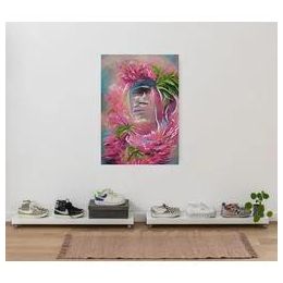 Leinwandbild Komar "Hawaiana - Gr&ouml;&szlig;e 40 x 60 cm", bunt (farbe bild(er): bunt), B:40cm, Holz, Papier, Bilder, Leinwandbild, Keilrahmenbild mi Echtholzrahmen
