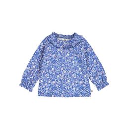 m&uuml;sli Babylangarmshirt in Azure blue/ Nectar/ Tofu | Gr.: 80