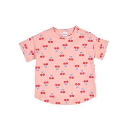 Fred's World by GREEN COTTON Fred ́s World by GREEN COTTON T-Shirt in Coral cloud/ Cayenne/ Medieval blue | Gr.: 86