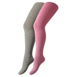 Strumpfhose Camano "ca-soft", Kinder, Gr. 134/146, orchid smoke, Obermaterial: 75% Baumwolle, 22% Polyamid, 3% Elasthan, unifarben, elastisch, Strumpfhosen Strumpfhose, mit elastischem Bund