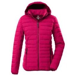 Steppjacke "GW 49 WMN QLTD JCKT", Damen, Gr. 34, himbeere, Obermaterial: 100% Polyester;Futter: 100% Polyester;F&uuml;llung: 100% Polyester, G.I.G.A. DX BY KILLTEC, Jacken Steppjacke, Wind- und wasserabweisende Damen Steppjacke mit 8.000 mm Wassers&auml;ule