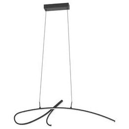Eglo H&auml;ngeleuchte "CARDONCITO Pendellampe - Stahl - LED - 20W - IP20", schwarz, 1, H: 110cm, 1 Stk., Leuchten, H&auml;ngelampe, Deckenlampe, Wohnzimmer, Esszimmer, L95,5 x B7 x H110 cm, H&auml;ngeleuchte