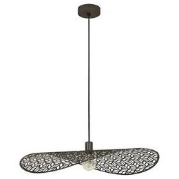 Eglo H&auml;ngeleuchte "SWABY Pendellampe - Stahl - E27 - 1X60W - IP20", bronze, 1, &Oslash; 80cm H: 200cm, 1 Stk., Leuchten, H&auml;ngelampe, Deckenlampe, Wohnzimmer, Esszimmer, H200 x &Oslash;80 cm, H&auml;ngeleuchte
