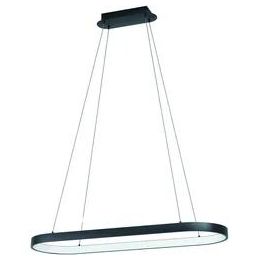 Eglo H&auml;ngeleuchte "CODRIALES Pendellampe - Stahl - LED - 27W - IP20", schwarz, 1, H: 110cm, 1 Stk., Leuchten, H&auml;ngelampe, Deckenlampe, Wohnzimmer, Esszimmer, L78 x B30 x H110 cm, H&auml;ngeleuchte