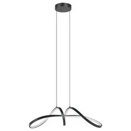 Eglo H&auml;ngeleuchte "CALAROSSA-Z Pendellampe - Alu, Stahl - LED - 22W - IP20", schwarz, 1, H: 110cm, 1 Stk., Leuchten, H&auml;ngelampe, Deckenlampe, Wohnzimmer, Esszimmer, L70,5 x B23 x H110 cm, H&auml;ngeleuchte