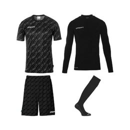 Uhlsport Trainingsanzug "Progressive Torwart Set" in Schwarz | Gr.: XL