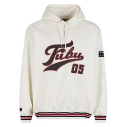 Fubu Sweat & Fleece - Hoodies in offwhite/black/red | Gr.: S