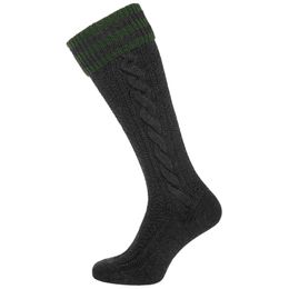LUSANA Kniestr&uuml;mpfe L8995R-219 in anthrazit | Gr.: 44-46
