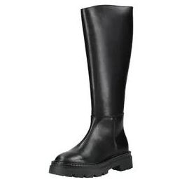 Stiefel Steve Madden "Steve Madden Stiefel Leder", Damen, Gr. 36, schwarz, Leder, Schuhe Stiefel