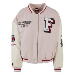 Fubu College Jackets in light pink/offwhite/red | Gr.: XS